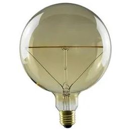 Segula LED-Leuchtmittel "LED Globe 150 gold - Balance", gold, L:220cm &Oslash;:15cm, Leuchtmittel, LED Globe 150 gold - Balance, E27, 5W, CRI 90, dimmbar