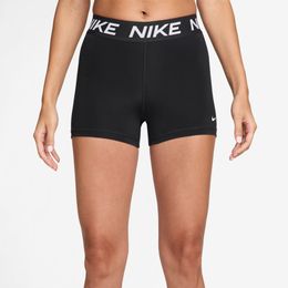Trainingstights Nike "W NP DF 365 MR 5IN SHORT USM", Damen, Gr. XXL, N-Gr, schwarz, wei&szlig;, Obermaterial: 83% Polyester, 17% Elasthan, Hosen, schnell trocknendes Material, atmungsaktiv, bequemer Sitz