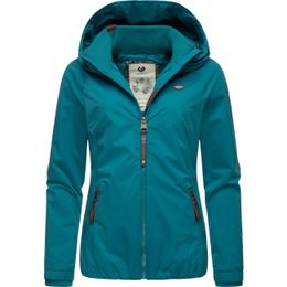 Outdoorjacke Ragwear "&Uuml;bergangsjacke Dizzie", Damen, Gr. XS, gr&uuml;n (dunkelgr&uuml;n23), Obermaterial: 100% Polyester PES. Obermaterial: Futter: 100% Polyester PES. 100% Polyester PES., Jacken Outdoorjacke