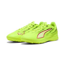 Fu&szlig;ballschuh Puma "ULTRA 6 PLAY TT", Gr. 44, gelb alert, Puma schwarz, glowing rot, lime squeeze, Synthetik, Schuhe Fu&szlig;ballschuh, f&uuml;r synthetische Hartpl&auml;tze, mit Schn&uuml;rung, mit Textil-Innenmaterial