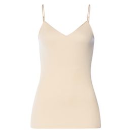 Hanro Unterhemd 'Cotton Seamless' Damen Gr&ouml;&szlig;e M beige