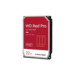 Western Digital interne HDD-Festplatte "Red Pro", ohne farbbezeichnung, 22 TB, Festplatten, interne HDD-Festplatte