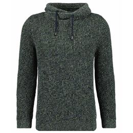 Rollkragenpullover Ragman, Herren, Gr. 50, gr&uuml;n (dunkelgr&uuml;n, 393), Strick, 100% Baumwolle, ohne Ausschnitt, Pullover Rollkragenpullover