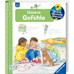 Kinderbuch Ravensburger "Wieso? Weshalb? Warum?, Band 58 - Unsere Gef&uuml;hle", bunt, B:24,5cm H:27,8cm, B&uuml;cher, Kinderbuch, Made in Europe