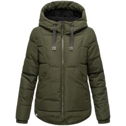Steppjacke Navahoo "Steppjacke Eisb&auml;llchen", Damen, Gr. XXL, gr&uuml;n (schwarz olive), Obermaterial: 100% Polyester PES. Obermaterial: Futter: 100% Polyester PES. 100% Polyester PES., Jacken Steppjacke