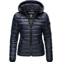 Steppjacke Navahoo "&Uuml;bergangsjacke Lulana", Damen, Gr. M, blau (navy), Obermaterial: 100% Nylon NY. Obermaterial: Futter: 100% Polyester PES. 100% Polyester PES., Jacken Steppjacke