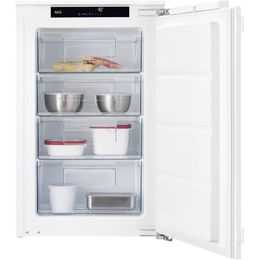 AEG Einbaugefrierschrank "TAB6L88EF 933033619", Energieeffizienz: E, silber (wei&szlig;), B:55,6cm H:87,3cm T:54,9cm, Gefrierschr&auml;nke, Einbaugefrierschrank