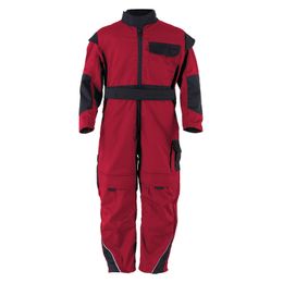 Overall Potthoff "Overall", M&auml;dchen, Gr. 116, Einheitsgr&ouml;&szlig;e, rot, Obermaterial: 100% Textilmaterial TEXMAT., Overalls Overall