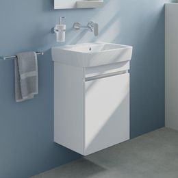 Geberit Renova Plan Handwaschbecken, evineo ineo5 evo Unterschrank B: 50 cm, 1 T&uuml;r, mit Griffmulde,, 501630001+BE0983WM,