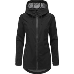 Parka Ragwear "Kurzmantel Zuzka Sport", Damen, Gr. L, schwarz, Obermaterial: 100% Polyester PES. Obermaterial: Futter: 100% Polyester PES., Jacken Parka