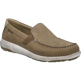 Slipper Josef Seibel "Enrico 31, sand", Herren, Gr. 43, beige (sand), Obermaterial: 100% Rindsleder Leather cow., Schuhe Slipper