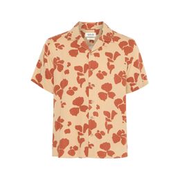 !Solid Kurzarmhemd SOLID "Kurzarmhemd SDPacha", Herren, Gr. XXL, N-Gr, beige (curds, whey), Obermaterial: 100% Viskose LENZING ECOVERO CV LenzEcov., Shirts