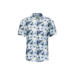 NO EXCESS Hemd Herren Gr&ouml;&szlig;e M navy / hellblau / offwhite