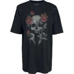 Black Premium by EMP Beaks, Claws & Skulls printed Oversized T-Shirt Oversize T-Shirt schwarz in L Q226-000567