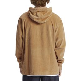 Kapuzensweatshirt DC Shoes "Belview", Herren, Gr. S, beige (incense), Obermaterial:98% Walkfrottier, 2% Elasthan;, Sweatshirts Kapuzensweatshirt