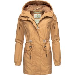 Outdoorjacke Navahoo "&Uuml;bergangsjacke Neophee", Damen, Gr. XS, braun (camel), Obermaterial: 100% Polyester Pol. recyc.. Obermaterial: Futter: 100% Polyester Pol. recyc.., Jacken Outdoorjacke
