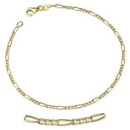 Goldarmband Firetti "Schmuck Geschenk Gold 333 Armkette Figarokette" Gr. 21, gold (gelbgoldfarben), Armb&auml;nder, Damen, 21, Gelbgold 333, Goldarmband, Made in Germany