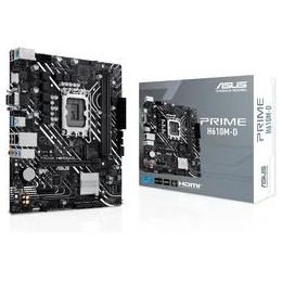 ASUS Mainboard "PRIME H610M-D", schwarz, B:23,4cm T:20,3cm, Mainboards