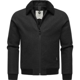 Outdoorjacke Ragwear "Outdoorjacke Sivval Felt", Herren, Gr. XXL, grau (dunkelgrau), Obermaterial: 100% Polyester PES. Obermaterial: Futter: 100% Polyester PES. 100% Polyester PES., Jacken Outdoorjacke