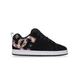 Sneaker DC Shoes "Court Graffik", Herren, Gr. 10,5 (44), rosa (rose), Obermaterial:57.05% Leder, 28.2% Synthetikmaterial, 13.87% Microfaser, 0.88% Textil;, Schuhe Sneaker