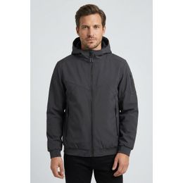 Softshelljacke Icepeak "MANGHAM", Herren, Gr. 46, anthrazit, Obermaterial: 100% Polyester, Jacken Softshelljacke