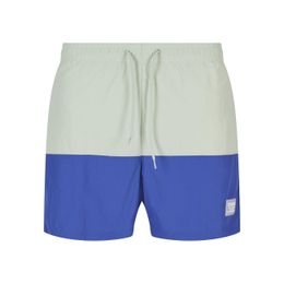 Badeshorts Karl Kani "Karl Kani Herren", Gr. L, US-Gr&ouml;&szlig;en, mint, blau, 100% Polyimid, Badehosen Badeshorts