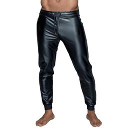 Noir Handmade Hose 'Wetlook-Treggings H063' Herren Gr&ouml;&szlig;e 46 schwarz