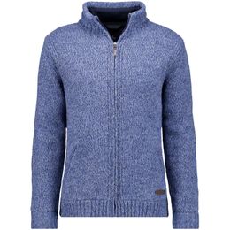 Outdoorjacke Ragman, Herren, Gr. L5052, blau (hellblau mouliniert, 173), 100% Wolle, Jacken Outdoorjacke