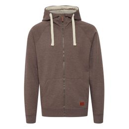 Kapuzensweatjacke Blend "Kapuzensweatjacke BHSpeedy", Herren, Gr. L, braun (mocca mix), Obermaterial: 70% Baumwolle CO. 30% Polyester PES., Sweatjacken