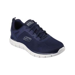 Wanderschuh Skechers "Track", Damen, Gr. 47,5, blau (marineblau), Obermaterial: 100% Textilmaterial TEXMAT., Schuhe Wanderschuh