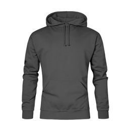 Kapuzenpullover TERRAX WORKWEAR "Basic", Herren, Gr. 3XL, grau (anthrazit), Obermaterial: 70% Baumwolle CO. 30% Polyester PES., Pullover Kapuzenpullover