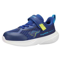 Sneaker Kangaroos "K-RDI PEBBLE EV", M&auml;dchen, Gr. 29, navy, sulphur spring, Mesh, Synthetik, Schuhe Sneaker