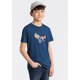 T-Shirt CMP, Jungen, Gr. 128, midnight, Obermaterial: 100% Baumwolle, Rundhals, Shirts T-Shirt, f&uuml;r Kinder