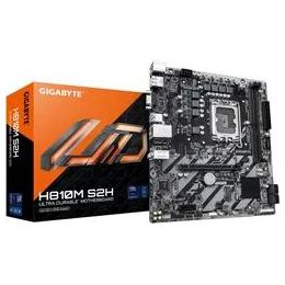 Gigabyte Mainboard "H810M S2H Mainboard &ndash; Intel Core Ultra", ohne farbbezeichnung, B:26,8cm H:5,8cm T:27cm, Mainboards