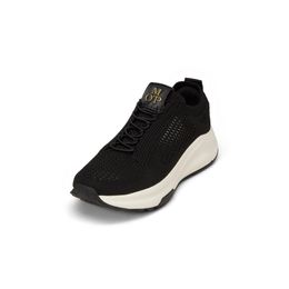 Marc O'Polo Sneaker MARC O'POLO "aus recyceltem Polyester", Damen, Gr. 36, schwarz, Obermaterial: 100% Polyester, unifarben, Schuhe Sneaker
