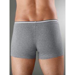w&auml;schepur Panty W&Auml;SCHEPUR, Herren, Gr. 6, 3 Stk., grau (grau, meliert), 95% Baumwolle, 5% Elasthan, Unterhosen Panty