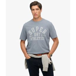 Superdry Herren Vintage Athletic Essential Grafik-t-shirt Blue - Gr&ouml;&szlig;e: M 10404055031749JO002