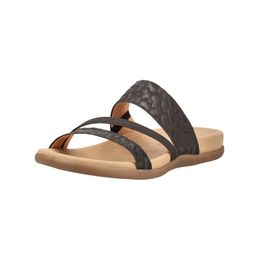 Pantolette Gabor "Gabor Pantoletten Textil", Damen, Gr. 40, braun (mocca), Textil, Schuhe Pantolette