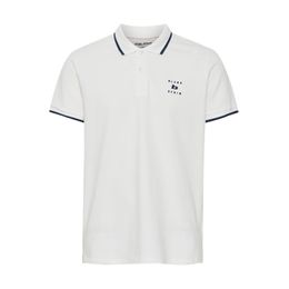 Poloshirt Blend "Poloshirt BHPolo", Herren, Gr. L, wei&szlig; (snow wei&szlig;), Obermaterial: 95% Baumwolle CO. 5% Elasthan EL., Shirts