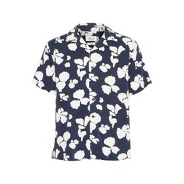 !Solid Kurzarmhemd SOLID "Kurzarmhemd SDPacha", Herren, Gr. XL, N-Gr, blau (insignia blau), Obermaterial: 100% Viskose LENZING ECOVERO CV LenzEcov., Shirts