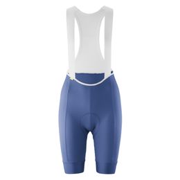 Fahrradhose Gonso "Essential Bib W", Damen, Gr. 34, Normalgr&ouml;&szlig;en, aquablau, 78% Polyamid, 22% Elasthan, Hosen Fahrradhose, Damen Rennradhose, moderne Radhose mit Sitzpolster, Tight Fit