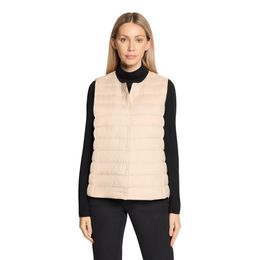 Daunenweste Betty Barclay "Damen mit Rundhalsausschnitt", Damen, Gr. 36, moonlight, Obermaterial: 100% Polyester. F&uuml;llung: 90% Daunen, 10% Federn, figurumspielend h&uuml;ftlang, Rundhals, Westen