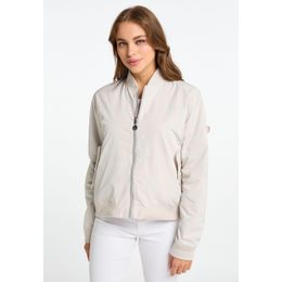 Frieda & Freddies New York Blouson FRIEDA & FREDDIES "Reversible Blouson / Brooklyn", Damen, Gr. 38, beige (hellbeige), 100% Polyester, unifarben, ohne Ausschnitt, Jacken Blouson