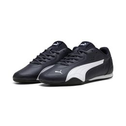 Sneaker Puma "Catch Sneakers Erwachsene", Damen, Gr. 37,5, new navy wei&szlig; blau, Obermaterial: Synthetik, Textil. Futter: Textil. Innensohle: Textil. Laufsohle: Gummi, Schuhe Sneaker