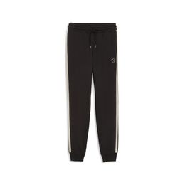 Sporthose Puma "Essentials Elevated Jogginghose Herren", Herren, Gr. L, Normalgr&ouml;&szlig;en, schwarz, Obermaterial: 100% Baumwolle. Rippe: 3% Elasthan, 97% Baumwolle. Seitentasche &ndash; Oben: 100% Baumwolle, unifarben, regular fit, Hosen Sporthose