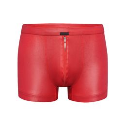 Manstore Boxer ' M510 Zipped Pants ' Herren Gr&ouml;&szlig;e M rot / knallrot