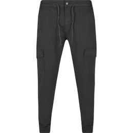 Cargohose 2Y Premium "2Y Premium Herren 2Y Premium Aramis Cargohose", Herren, Gr. 34, Normalgr&ouml;&szlig;en, anthrazit, 98% Baumwolle, 2% Elasthan, unifarben, skinny fit, Hosen Cargohose