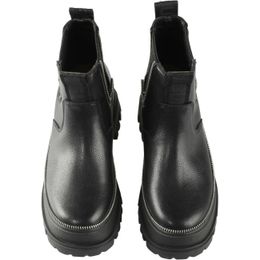 Stiefel Buffalo "Buffalo Buffalo Aspha Chelsea Zip - Vegan Nappa", Damen, Gr. 39, schwarz, Kunstfaser, unifarben, Schuhe Stiefel