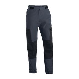 Outdoorhose Maier Sports "Stoneflex W", Damen, Gr. 38, Normalgr&ouml;&szlig;en, graphit, 58% Baumwolle, 42% Polyester, Hosen Outdoorhose, Damen Wanderhose, robuste Cargohose mit viel Stauraum, Regular Fit