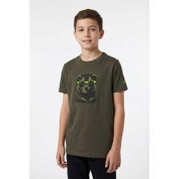 T-Shirt CMP, Jungen, Gr. 164, oil gr&uuml;n, Obermaterial: 100% Baumwolle, Rundhals, Shirts T-Shirt, f&uuml;r Kinder